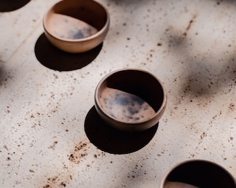 Black Mezcal Copitas Set of 4, 6, 10 | Mexican Mezcal Clay Cup Glazed ...