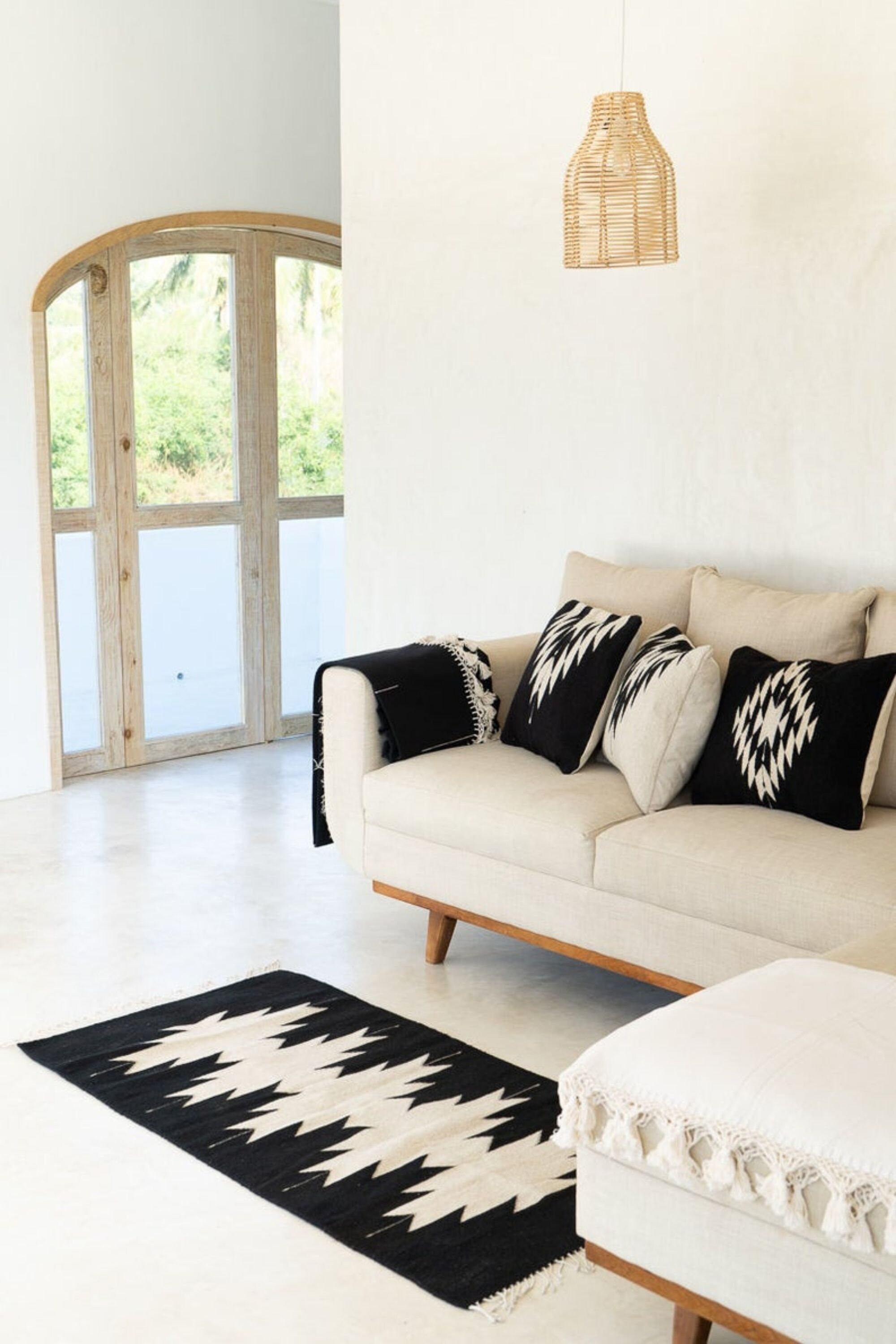 Handwoven Mexican Rug Woven Wool Rug Wool Accent Rug Woven | Etsy