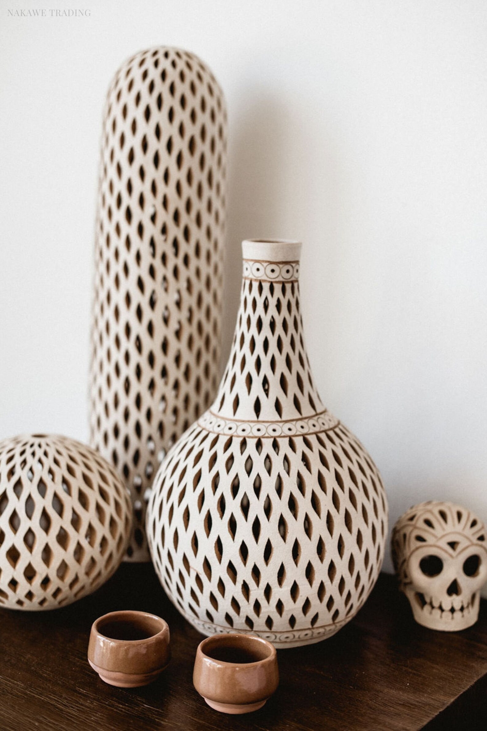 Clay Lantern Ceramic Lantern Sphere Ceramic Lantern From Mexico - Etsy