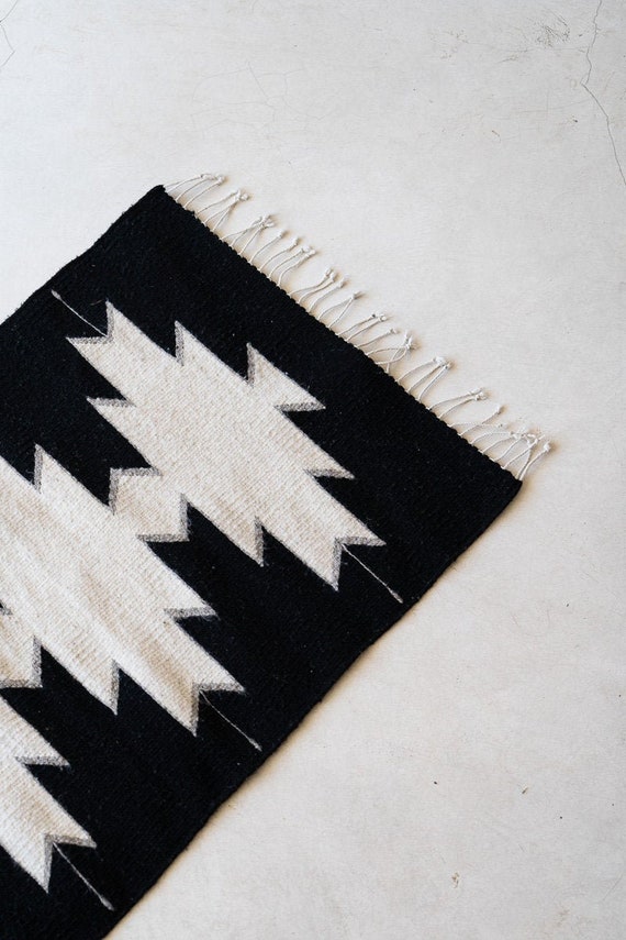 Handwoven Mexican Rug Woven Wool Rug Wool Accent Rug Woven | Etsy