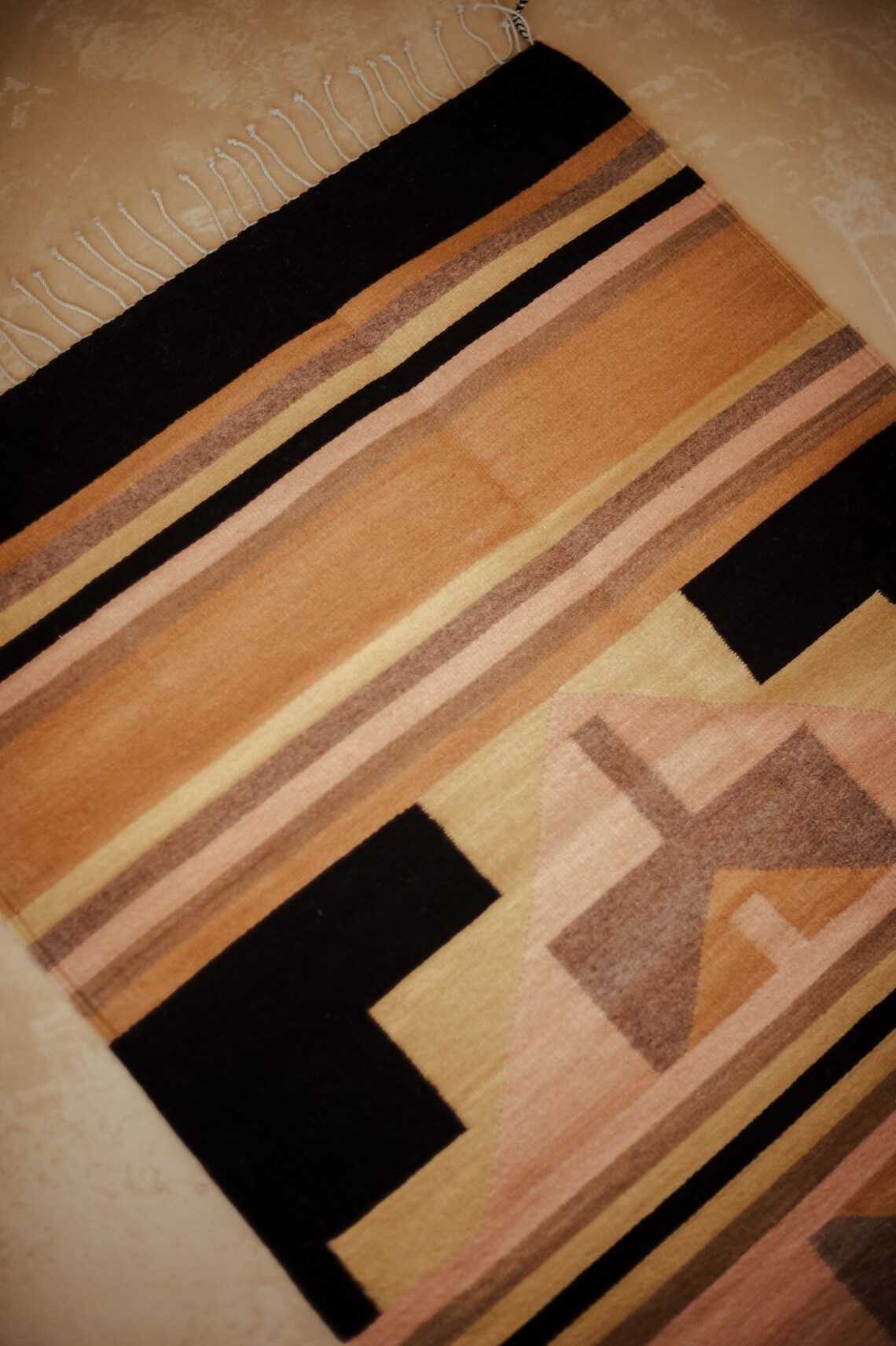 Handwoven Mexican Rug Oaxacan Woven Rugs Ek Balam Handmade - Etsy