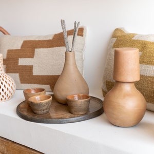 Mezcal Copitas Set Multiuse Clay Cups Set of 4 - Etsy
