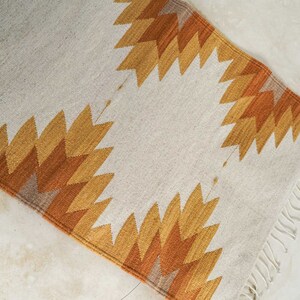 Handwoven Mexican Rug Oaxacan Woven Rugs - Flor De Desierto Mexican ...