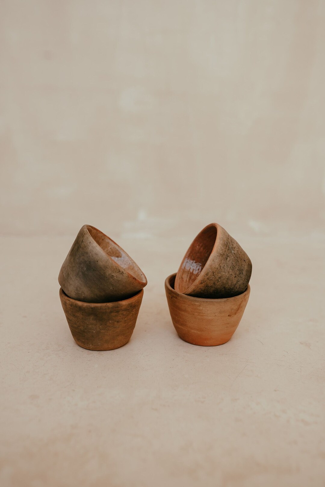Mezcal Copitas Set Multiuse Clay Cups Set of 4 - Etsy