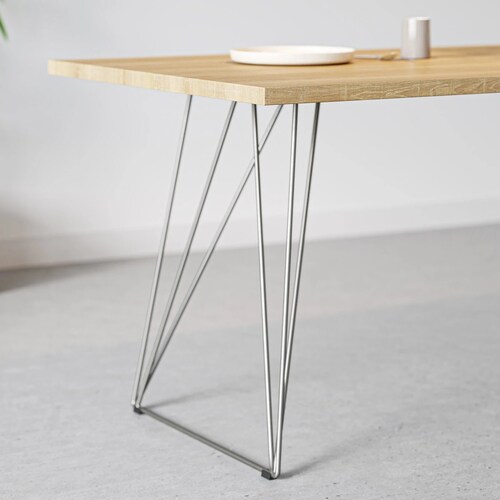 2 X Wire Frame Table Legs Modern Heavy Duty Metal Legs - Etsy