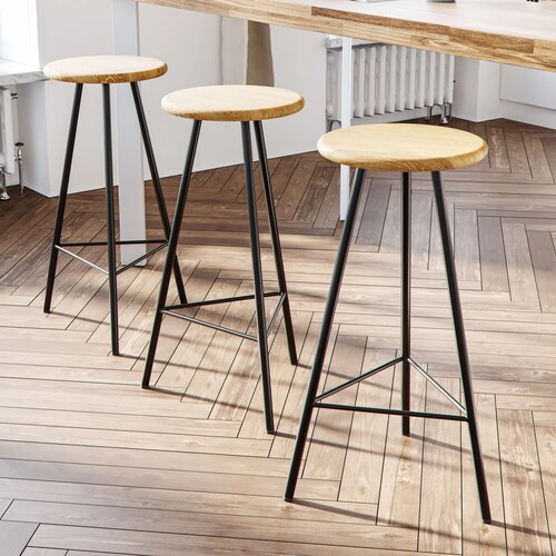 Nord Stool Base Industrial Metal Base for Bar Stool Powder - Etsy UK