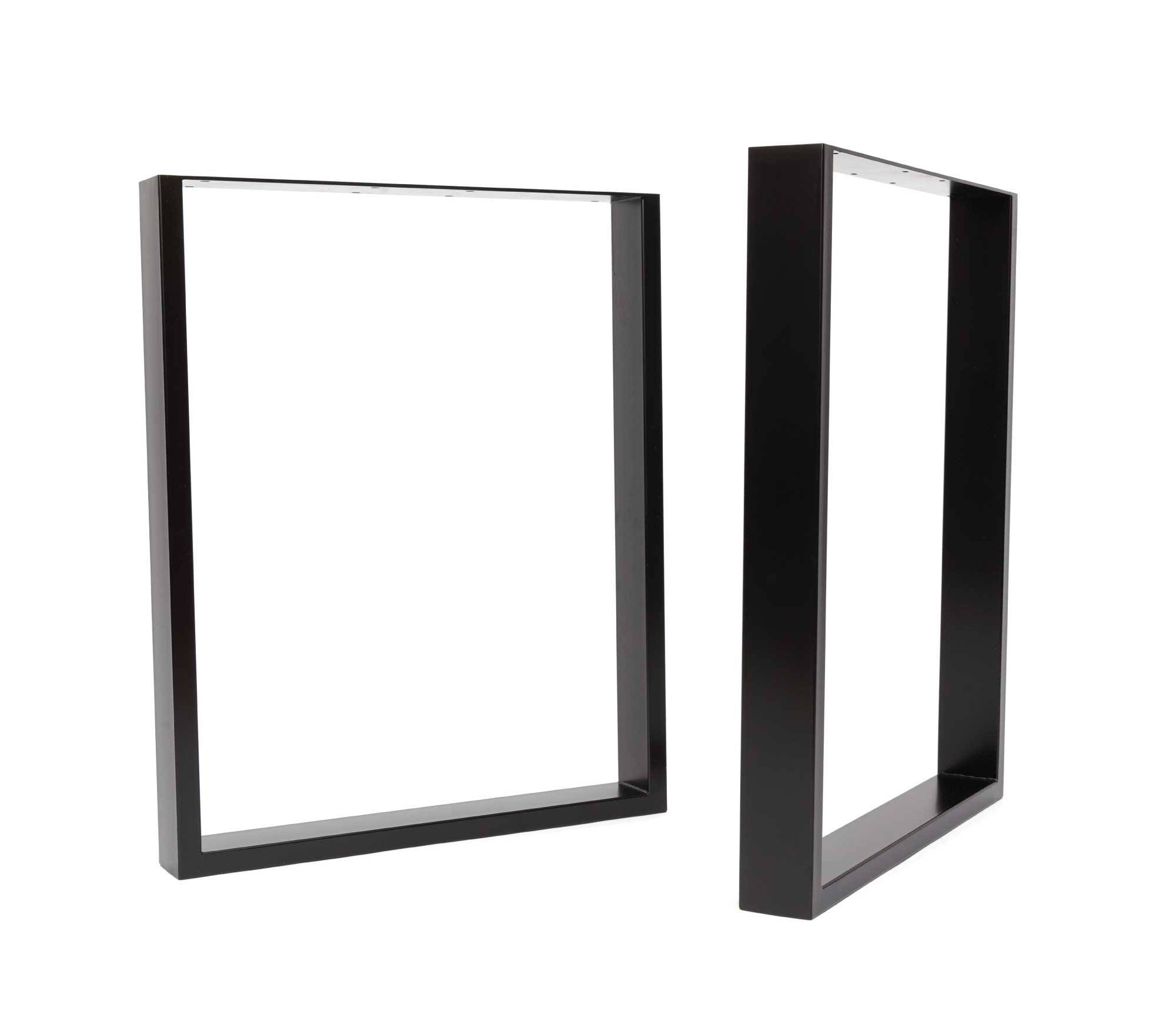 Industrial Table Legs Square Design Box Section Steel - Etsy UK