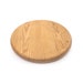 Solid Oak Stool Top - Round Wooden Seat Top - Etsy