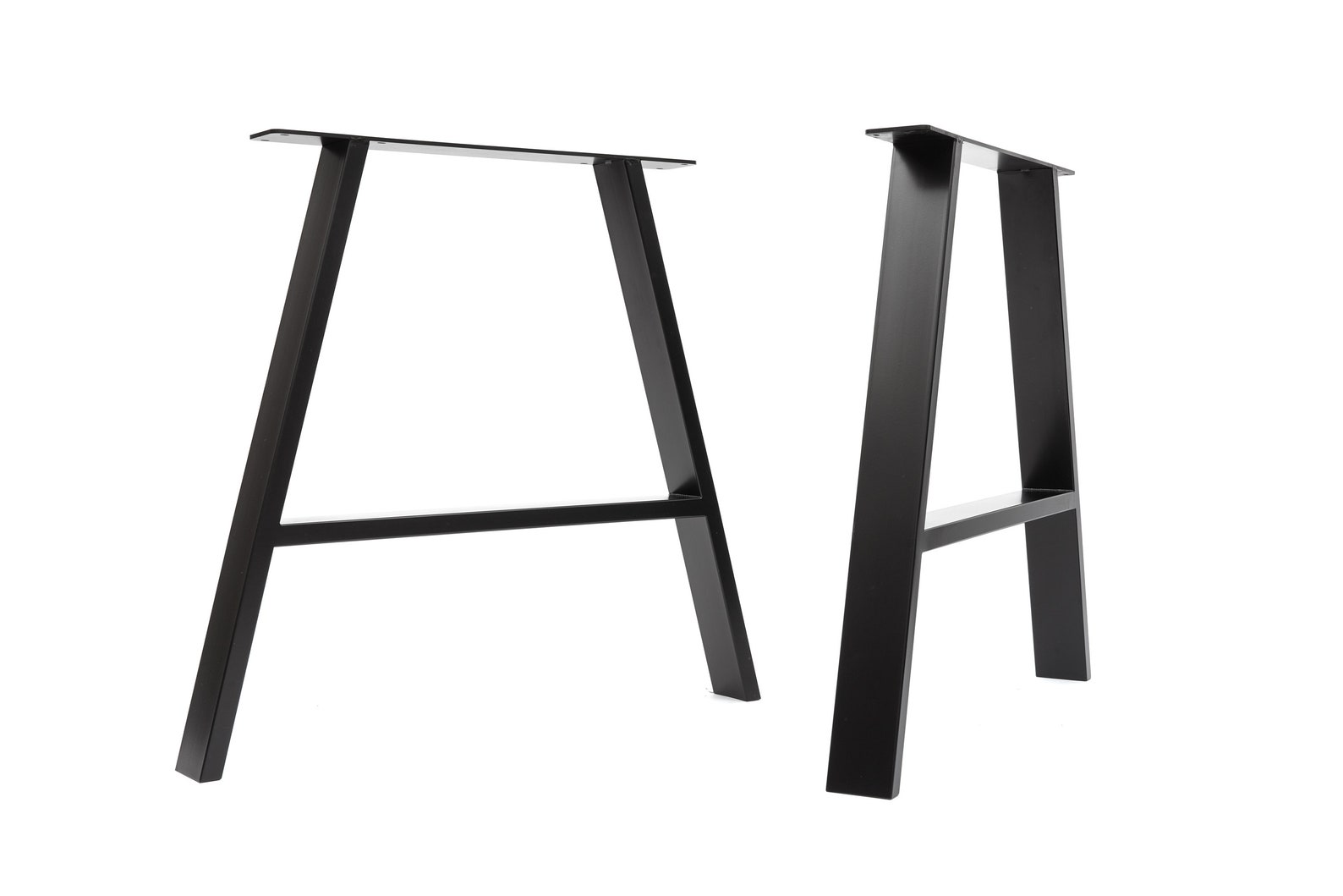 Industrial Table Legs A-frame Design Box Section Steel - Etsy