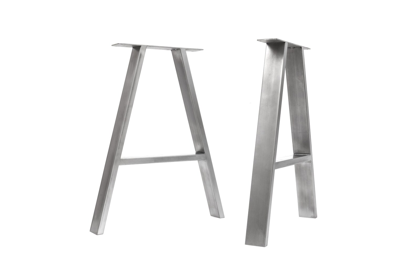 Industrial Table Legs A-frame Design Box Section Steel - Etsy