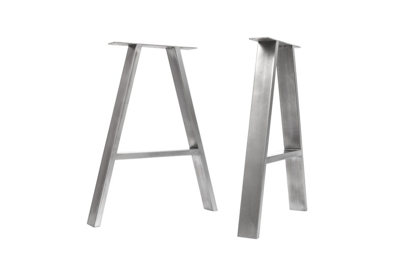 Industrial Table Legs A-frame Design Box Section Steel - Etsy UK