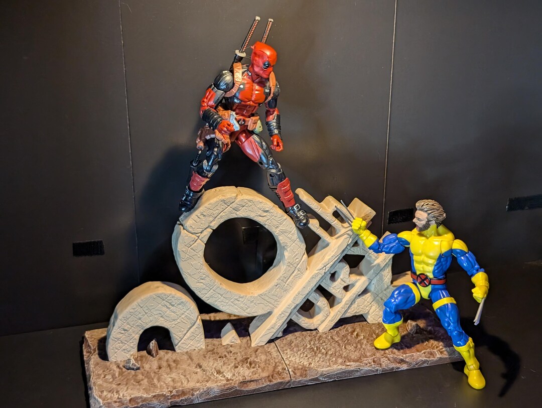 The Void Battle Display Base for Marvel Legends Scale Deadpool ...