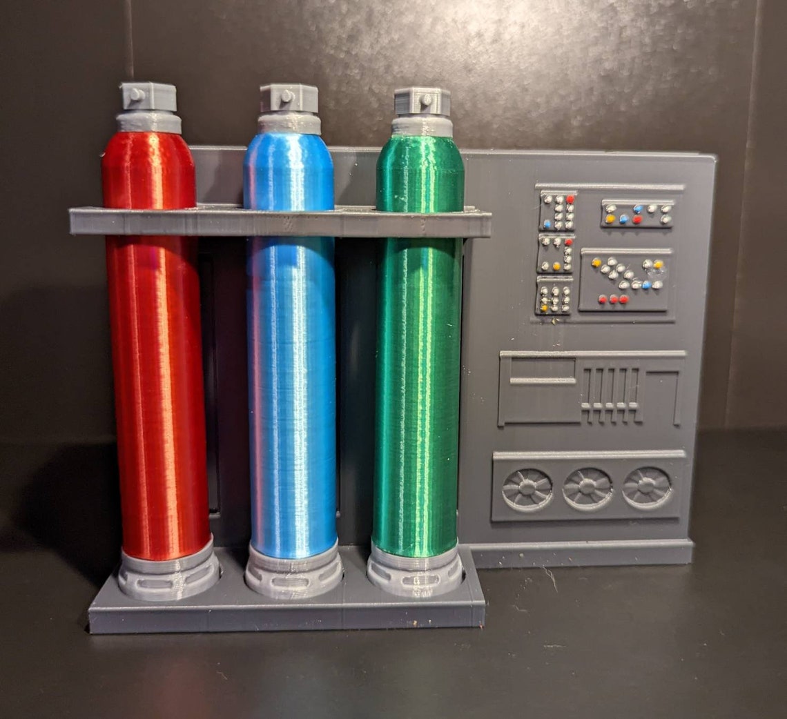 Cobra Laboratory Gas Cylinder Station for 1:12 Scale CLASSIFIED G.I ...