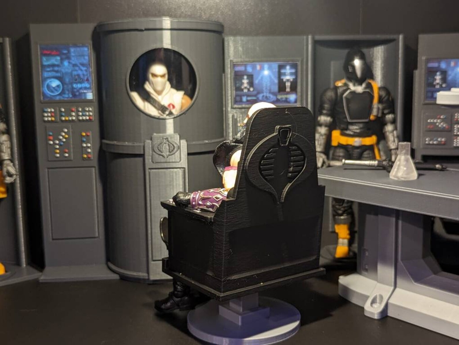 Cobra Laboratory Playset for 1:12 Scale CLASSIFIED G.I. JOE - Etsy