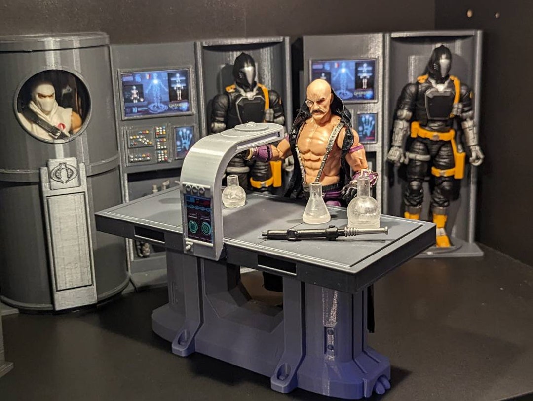 Cobra Laboratory Exam Table for 1:12 Scale CLASSIFIED G.I. JOE - Etsy