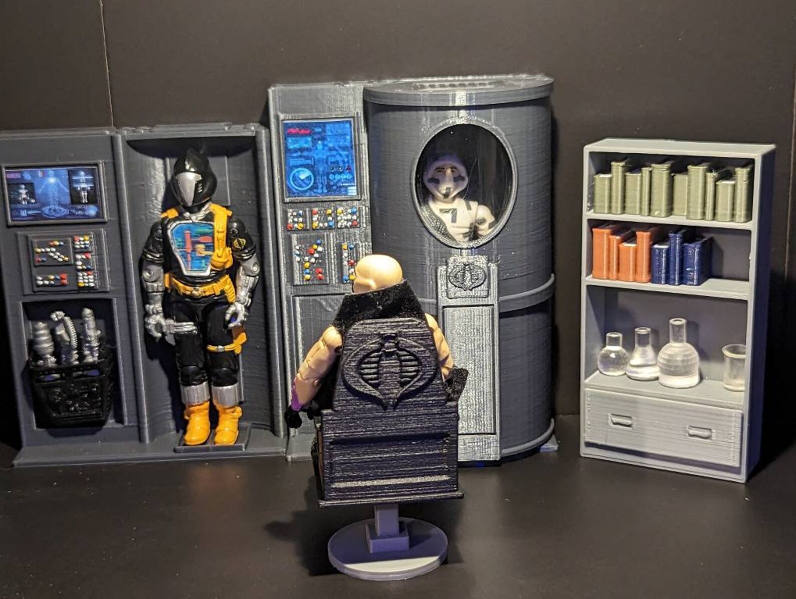 Cobra Laboratory Playset for 1:18 Scale ARAH G.I. JOE - Etsy