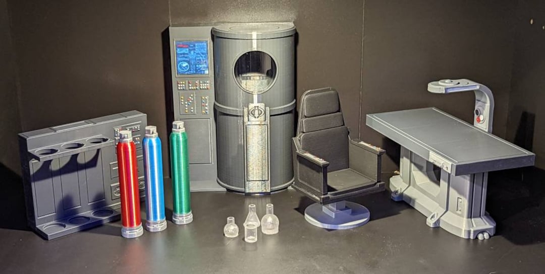 Cobra Laboratory Playset for 1:12 Scale CLASSIFIED G.I. JOE - Etsy