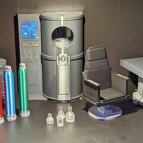 Cobra Laboratory Gas Cylinder Station for 1:12 Scale - Etsy