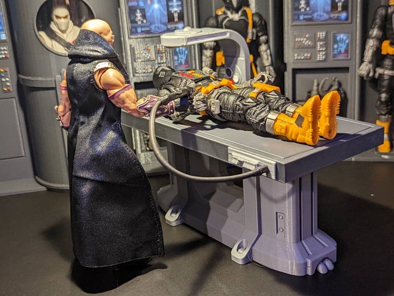 Cobra Laboratory Exam Table for 1:12 Scale CLASSIFIED G.I. JOE - Etsy