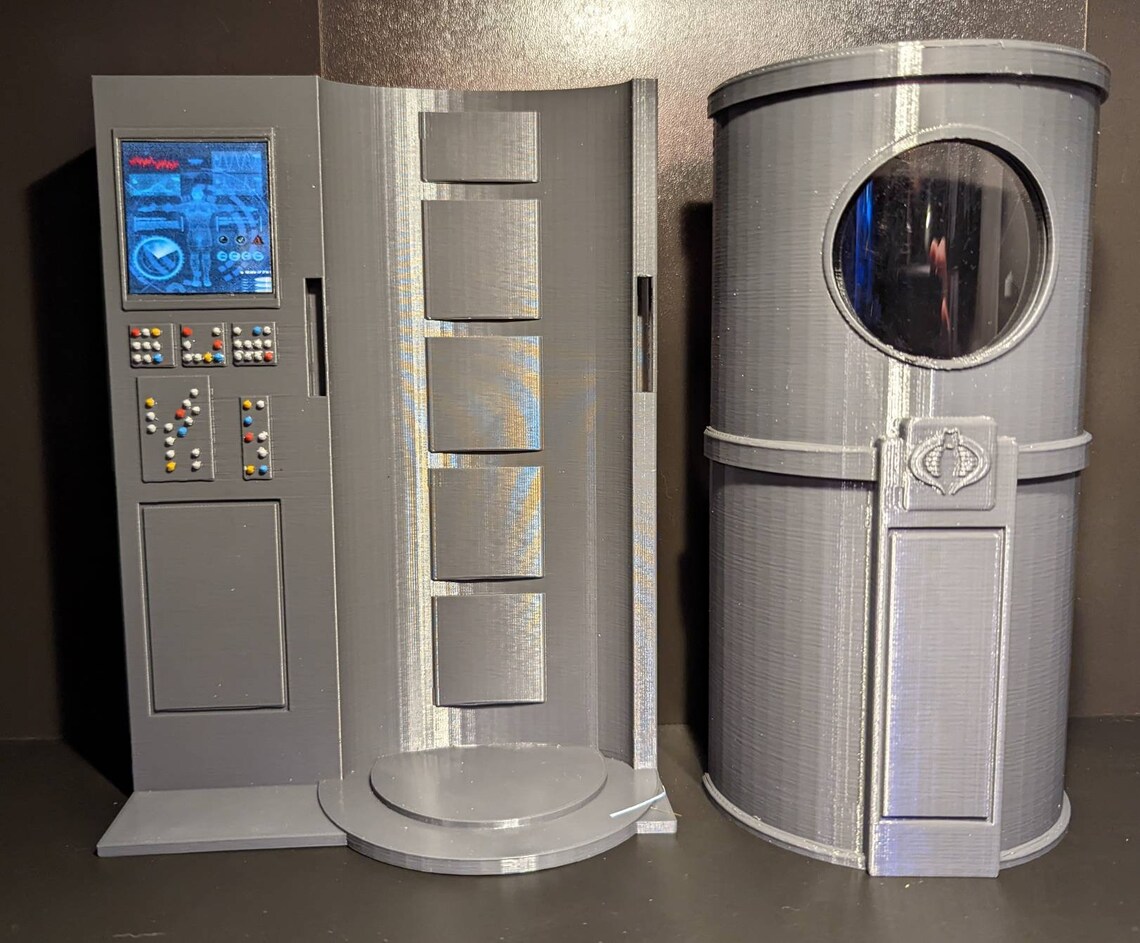 Cobra Laboratory Playset for 1:12 Scale CLASSIFIED G.I. JOE - Etsy