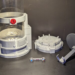 Cobra Laboratory Light up STASIS CELL or 1:12 Scale Classified G.i.joe ...