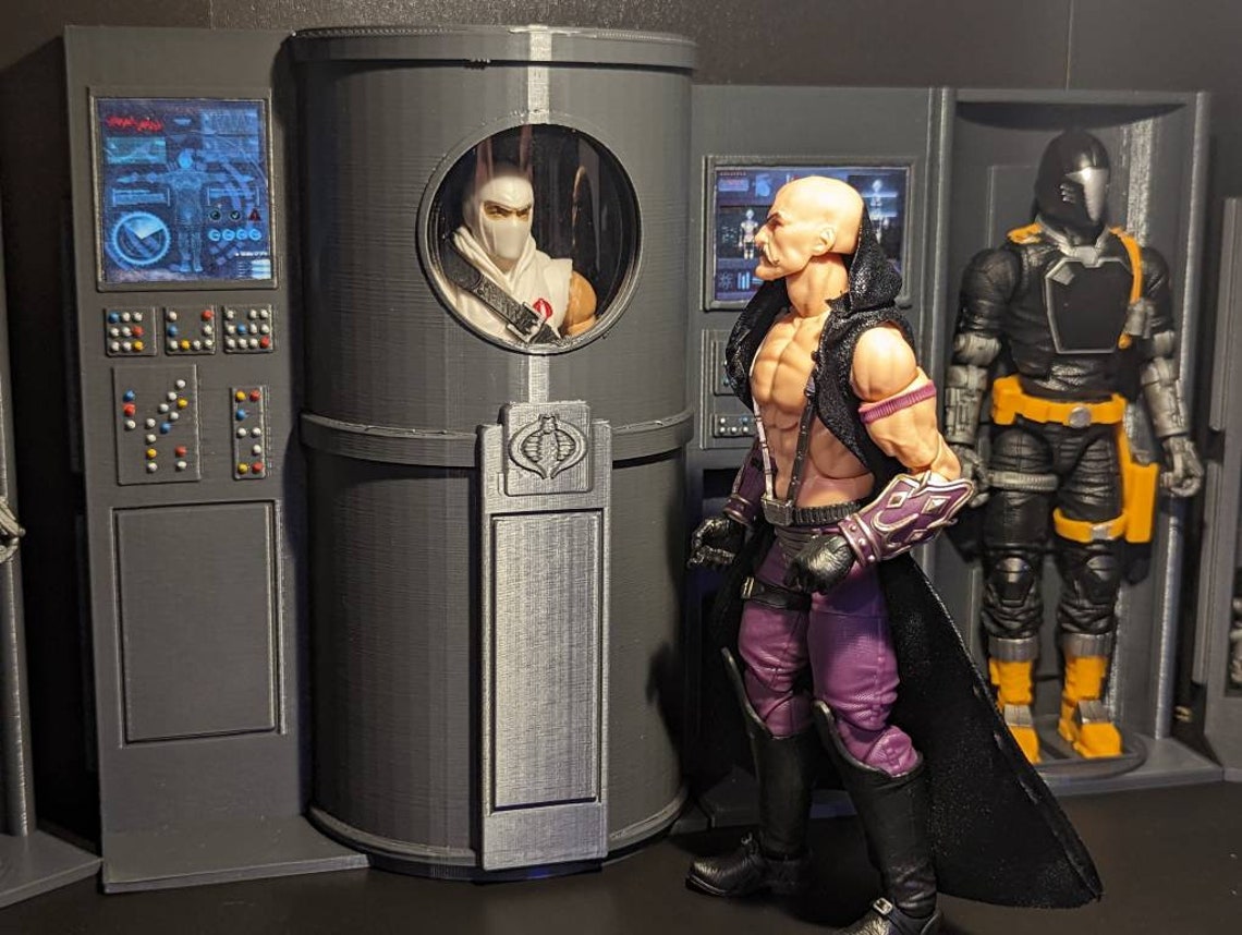 Cobra Laboratory Playset for 1:12 Scale CLASSIFIED G.I. JOE - Etsy