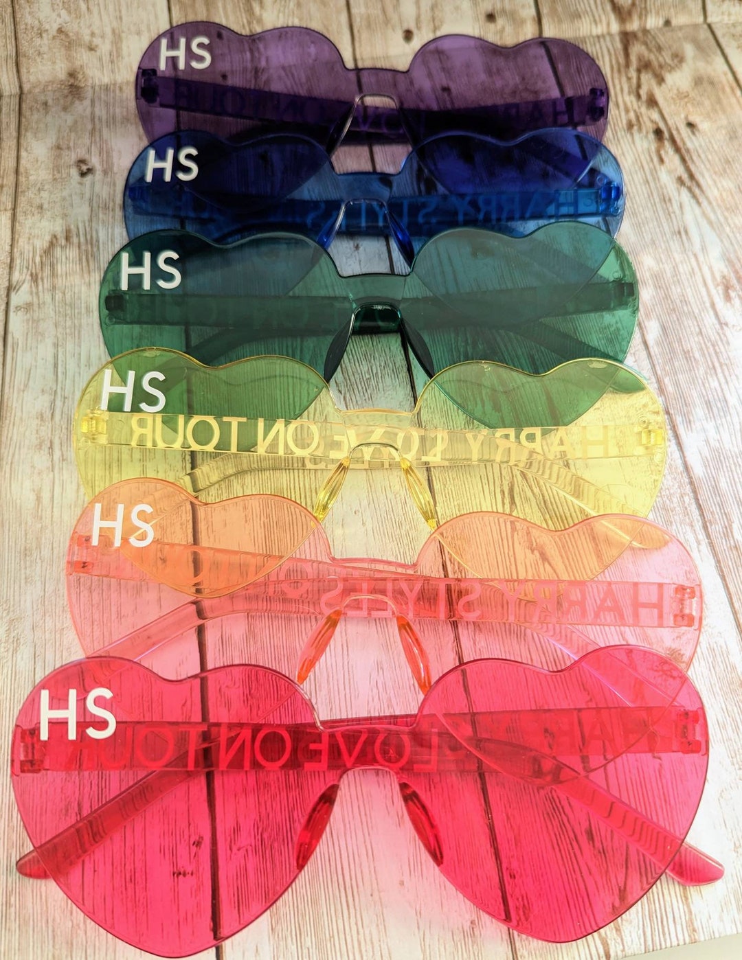 Harry Styles Heart Sunglasses. Choice of Colours. - Etsy UK