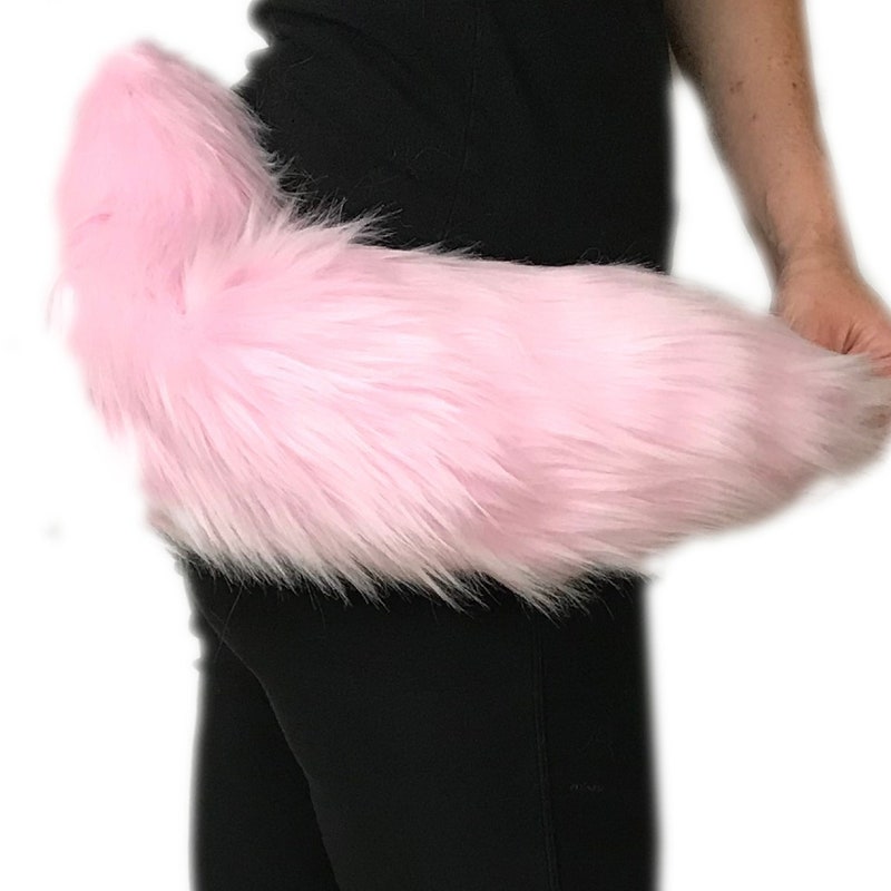 White and Pink Fox Ears - Etsy