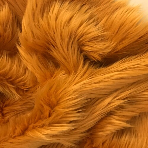 Ellie BROWN Feather Shaggy Soft Faux Fur Fabric for Fursuit - Etsy