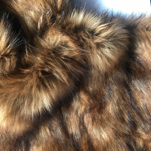 Eden BLACK Shaggy Long Pile Soft Faux Fur Fabric for Fursuit | Etsy