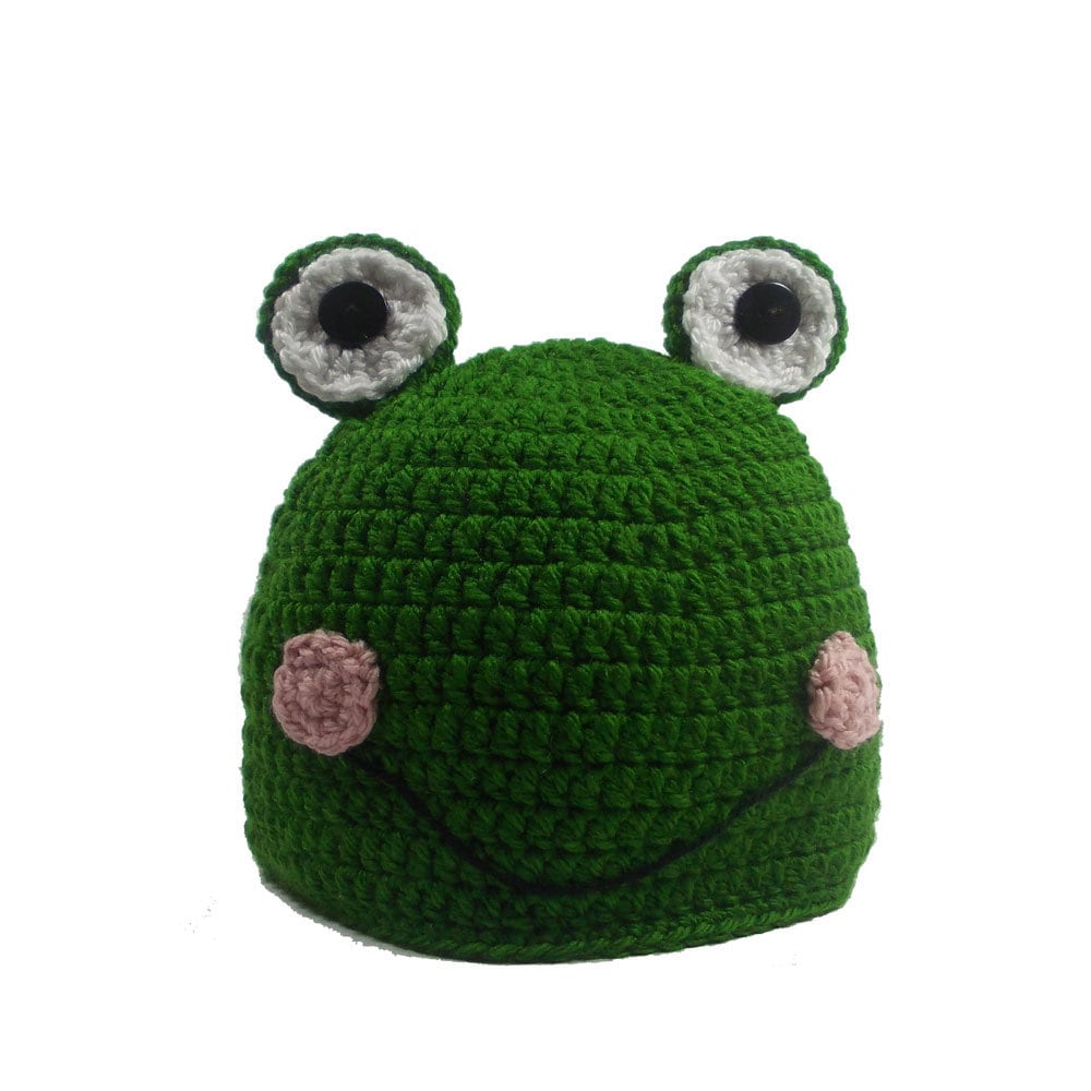 Frog Crochet Hat - Etsy