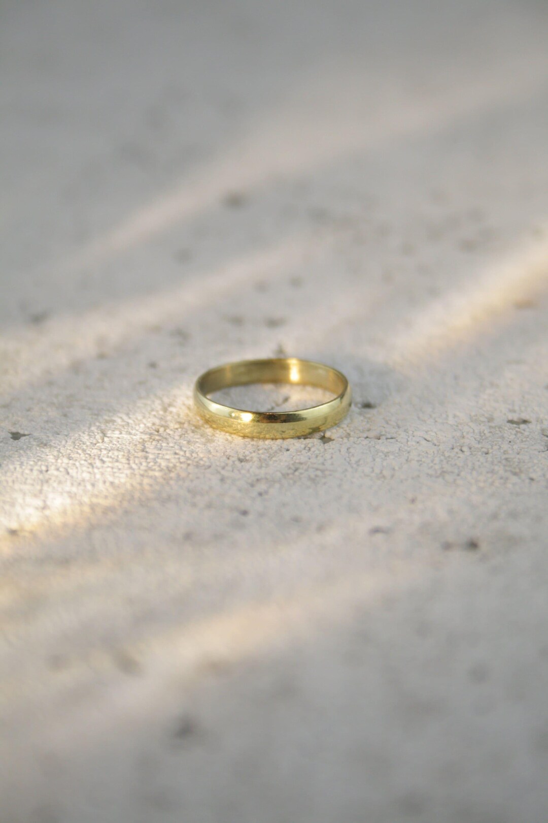 Simple, Smooth Brass Ring - RB3 - Etsy
