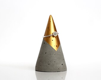 Ring cone wood ring cone pick your color unique ring