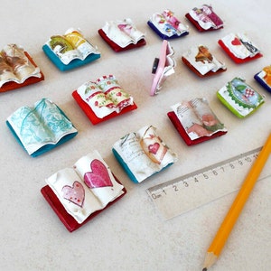 Miniature Book, Fridge Magnets, Book Lover Gift, Book Themed Baby ...