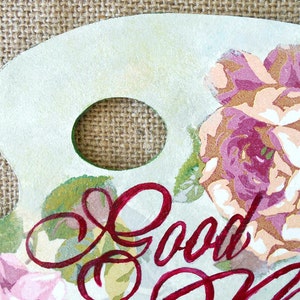 Buy Good Morning Sign - Rustic Home Decor - Spa Decor - Bathroom Decor ...