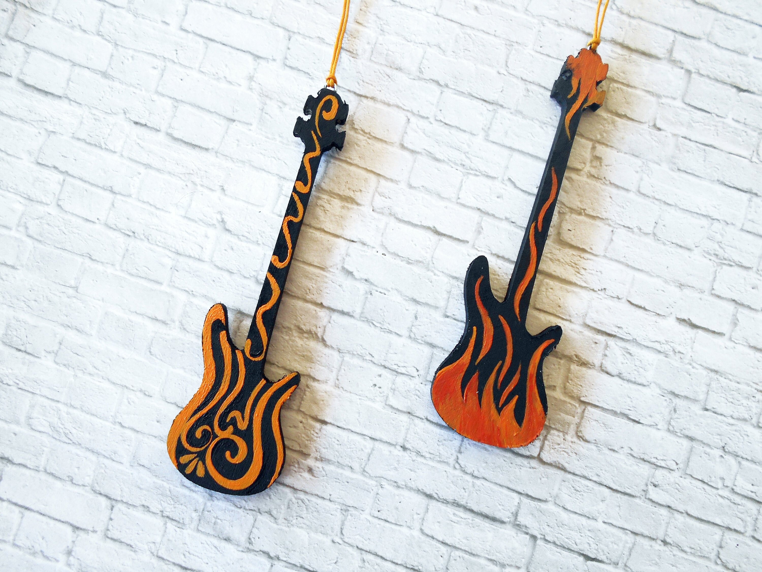 Miniature Guitar Decor Guitar Ornament Guitar Lover Gift - Etsy