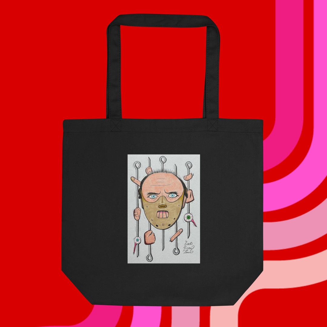 Eat Pray Love Hannibal Lecter Valentine's Day Tote Bag, Horror Movie ...