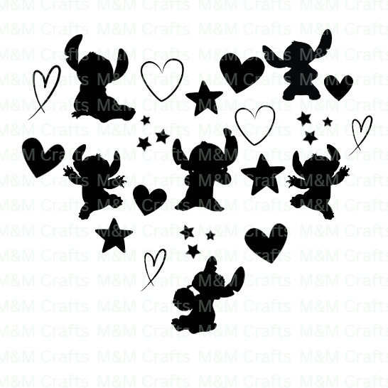 Stitch Heart SVG for Crafters - Digital Download - Etsy