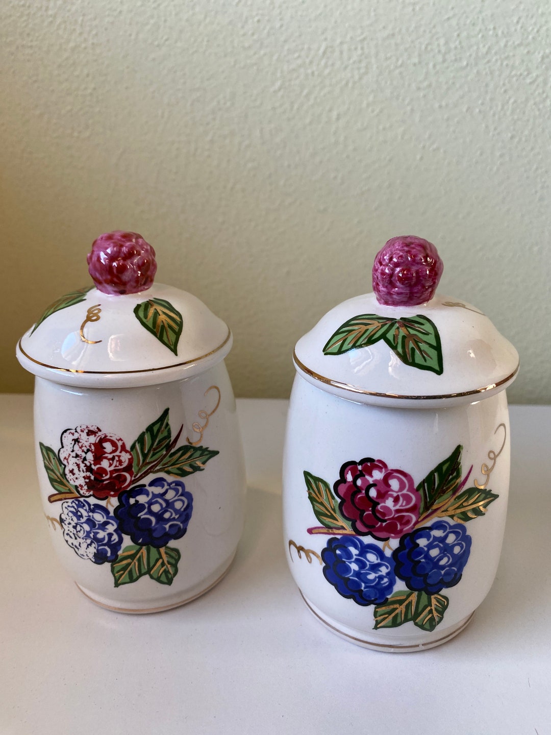 Knott’s Berry Farm Jam Jars Set of 2 - Etsy