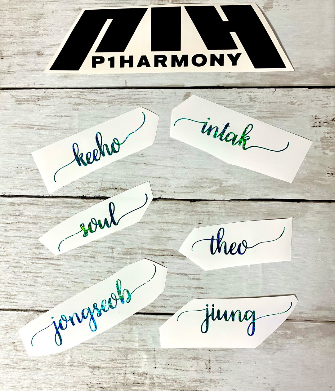 P1harmony Vinyl Lightstick Decals - Etsy