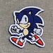 Sonic A Patches Iron on Patches Sonic Iron on Patch Patches for Jackets ...
