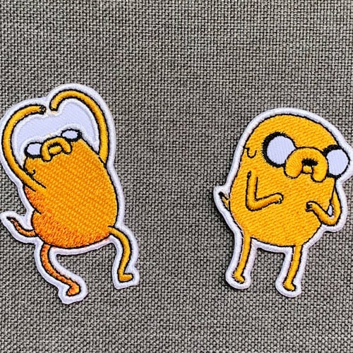 Jake Patches Adventure Time Iron on Patches Iron on Patch - Etsy