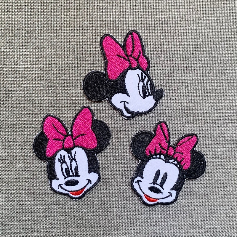Minnie Mouse Patch Set - Etsy
