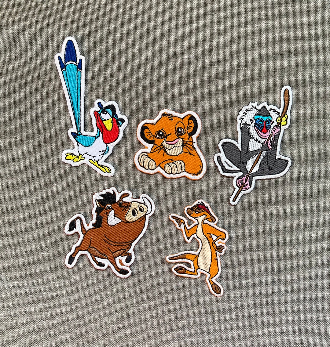 The Lion King Patches Iron on Patches Iron on Patch Patches for Jackets ...