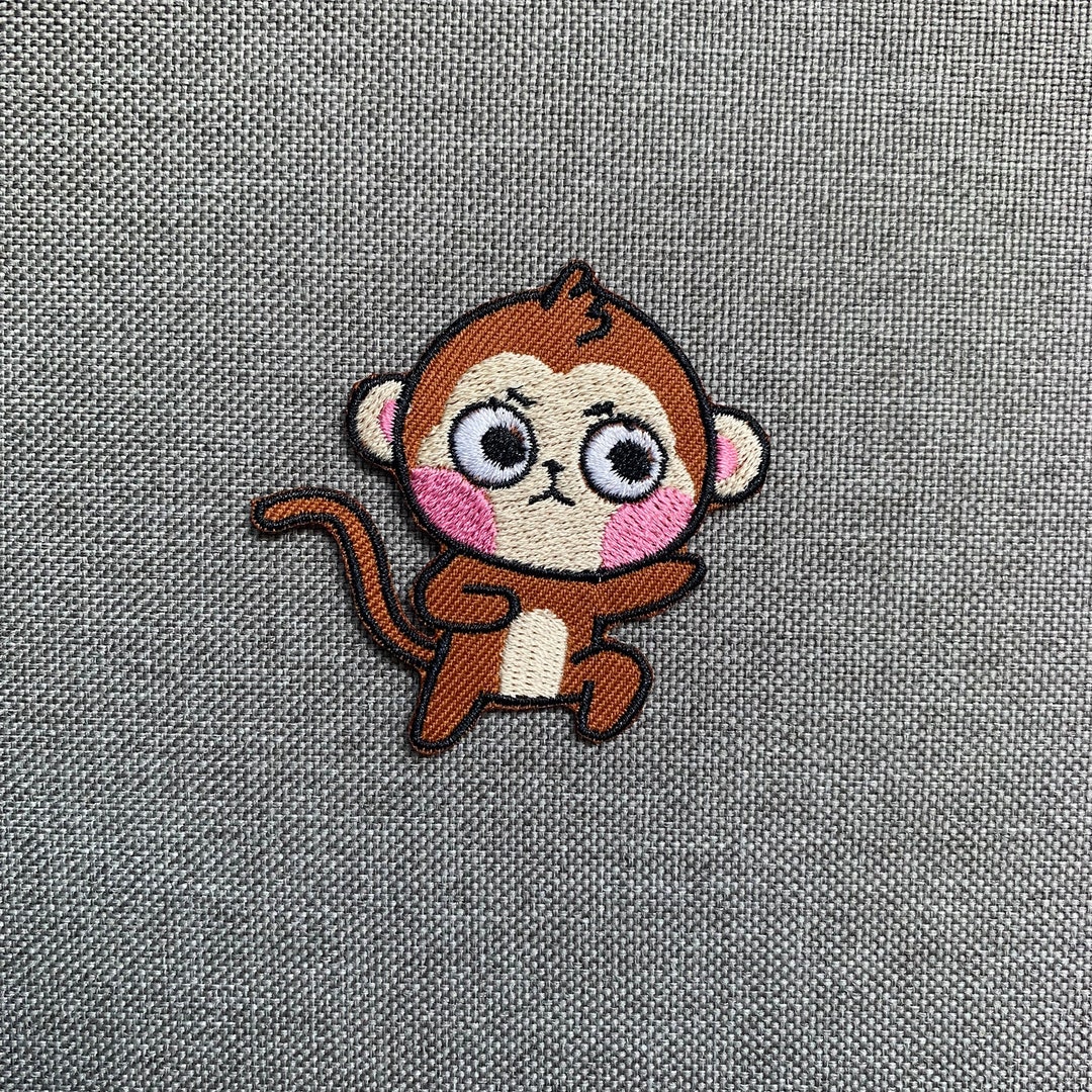 Kungfu Monkey Patches Iron on Patches Kungfu Monkey Iron on Patch ...