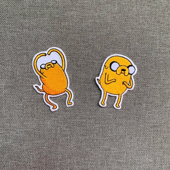 Jake Patches Adventure Time Iron on Patches Iron on Patch - Etsy