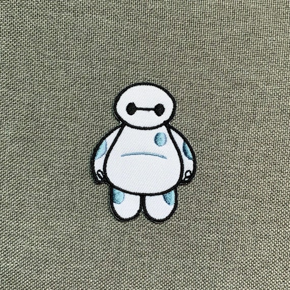 Baymax Patches Iron on Patches Big Hero Iron on Patch Patches | Etsy