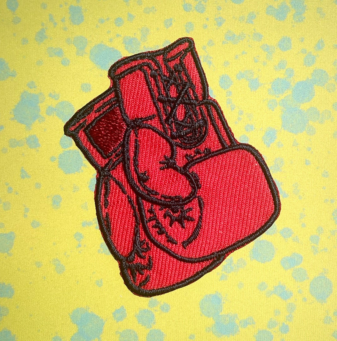 Boxing Gloves Patches Iron on Boxing Gloves Patches Boxing Iron on Patch Patches for Jackets ...