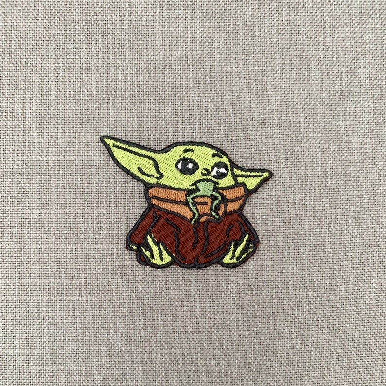 Baby Yoda Patches Iron on Patches Star Wars Iron on Patch Patches for ...