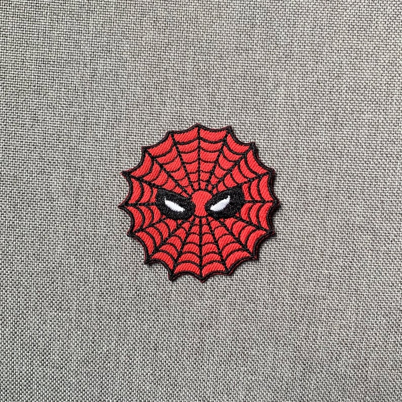 Spiderman Patches Iron on Patches Spiderman Iron on Patch Patches for Jackets Embroidery Patch ...